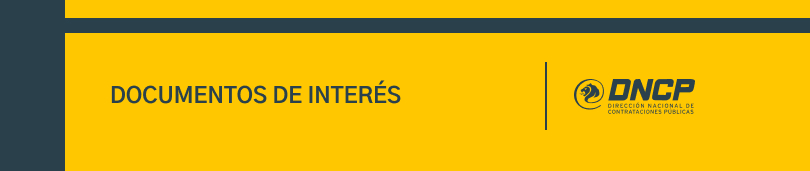 Documentos de Interés – DNCP