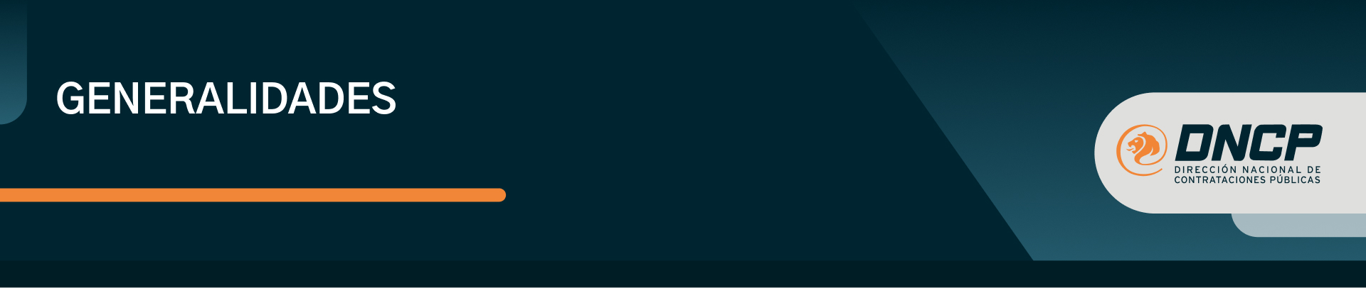Generalidades – DNCP